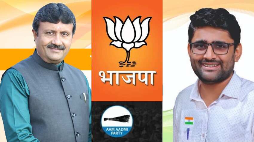 Gujarat Katargam Results 2022: AAP state chief Italia losing in Katargam, BJP's Vinod Moradiya ...