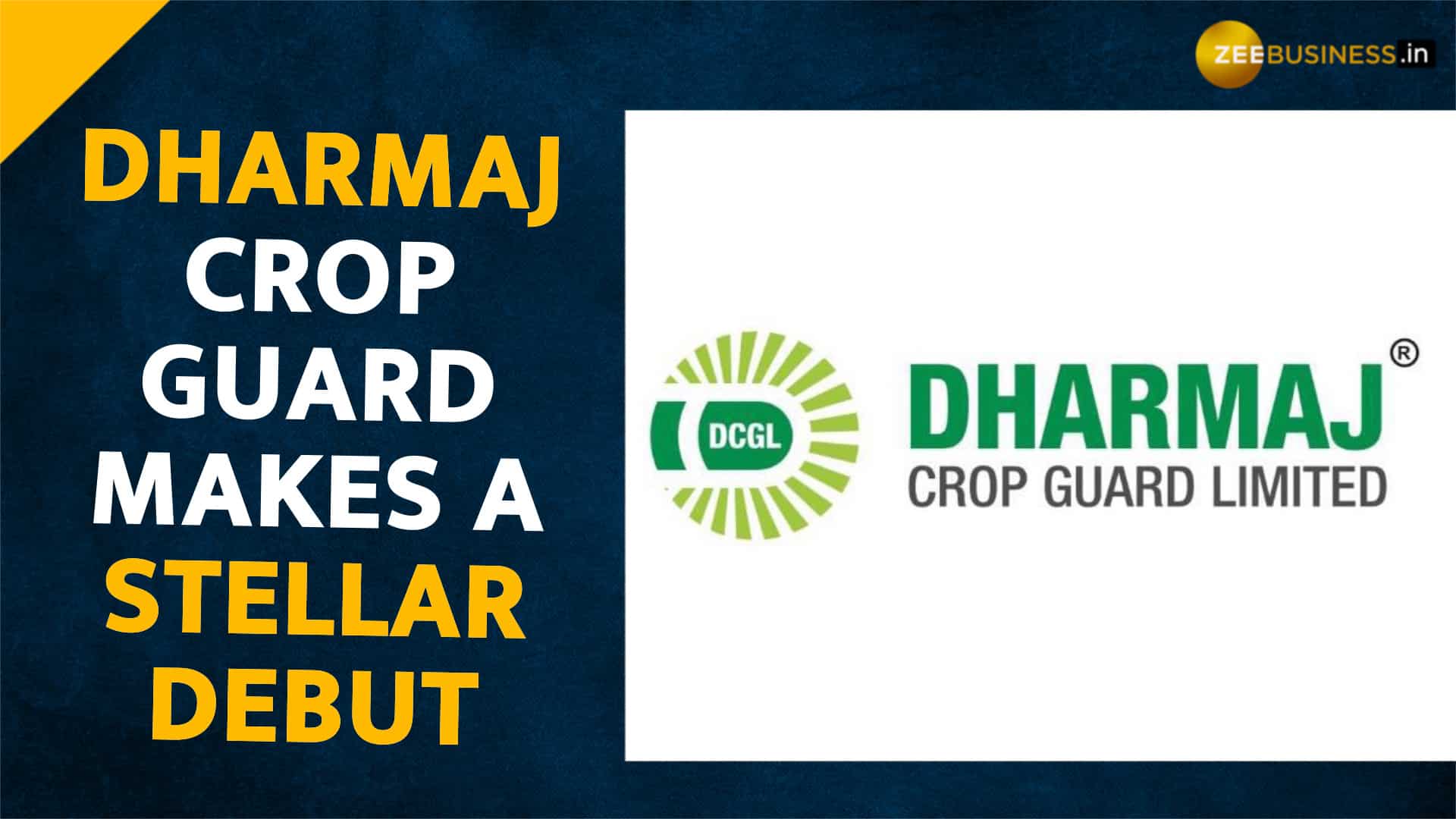 Dharmaj Crop shares surge after healthy stock market debut at 12% ...