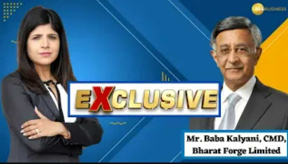 Mr. Baba Kalyani, CMD, Bharat Forge Limited In Talk With Zee Business | Zee Business
