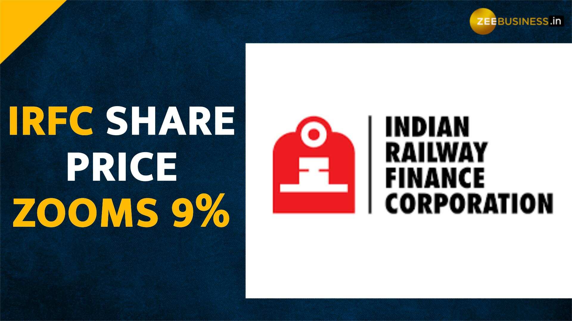 IRFC shares zooms 9% intraday; stock shines in weak market--Check ...