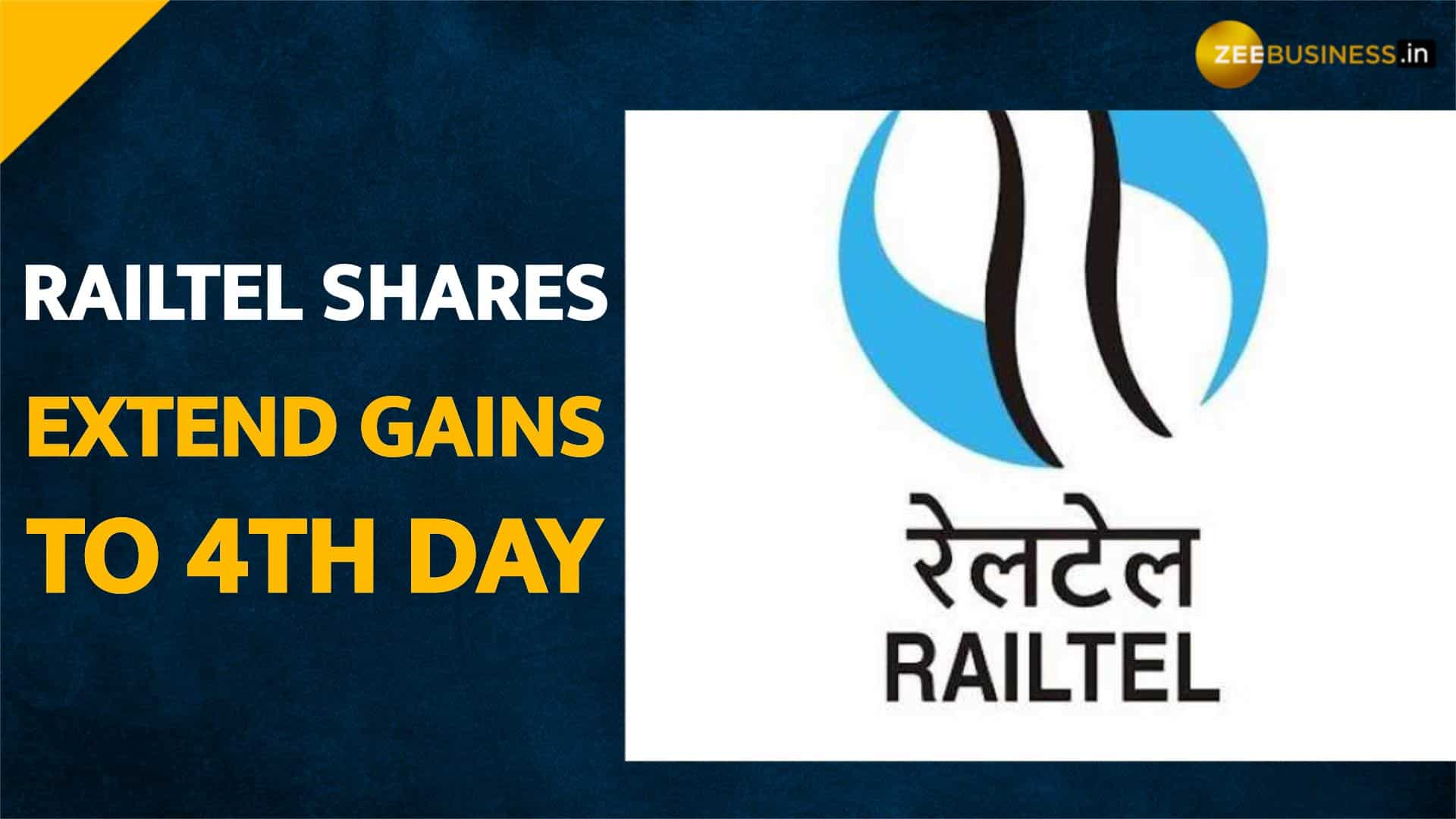 RailTel shares extend gains; experts see up to 40% upside | Zee Business