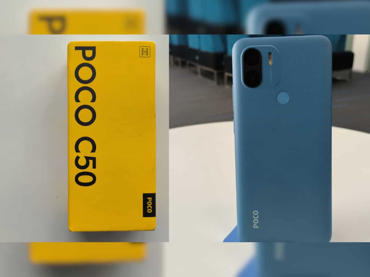 POCO C50 Price In India: Unboxing, first impression and full ...