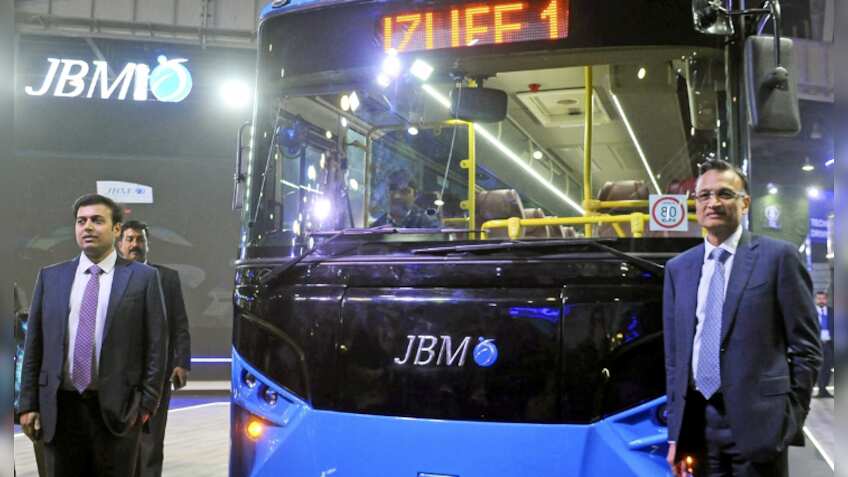 Auto Expo 2023: JBM Auto launches electric luxury coach 'Galaxy'