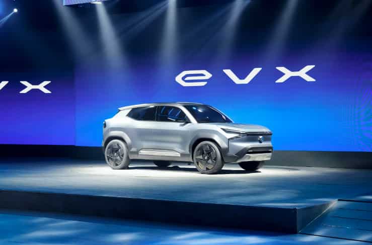 PHOTOS: Maruti Suzuki unveils eVX electric SUV concept at Auto Expo 2023 | Zee Business