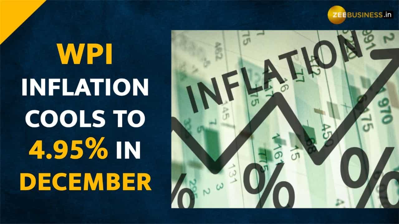 WPI Inflation declines to 4.95% in December against 5.85% in November ...
