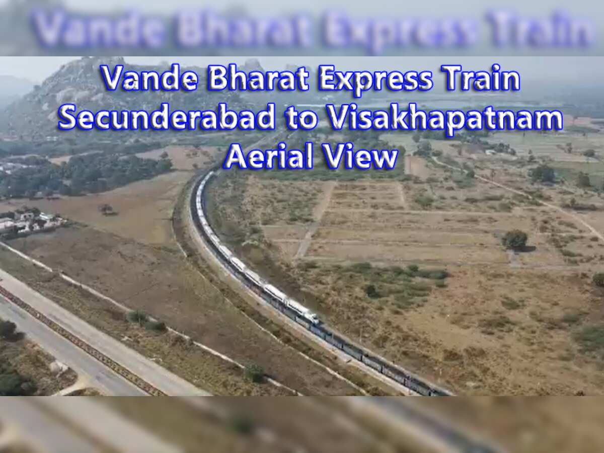 Vande Bharat Express Train Secunderabad to Visakhapatnam: Railway Ministry shares 'picturesque ...