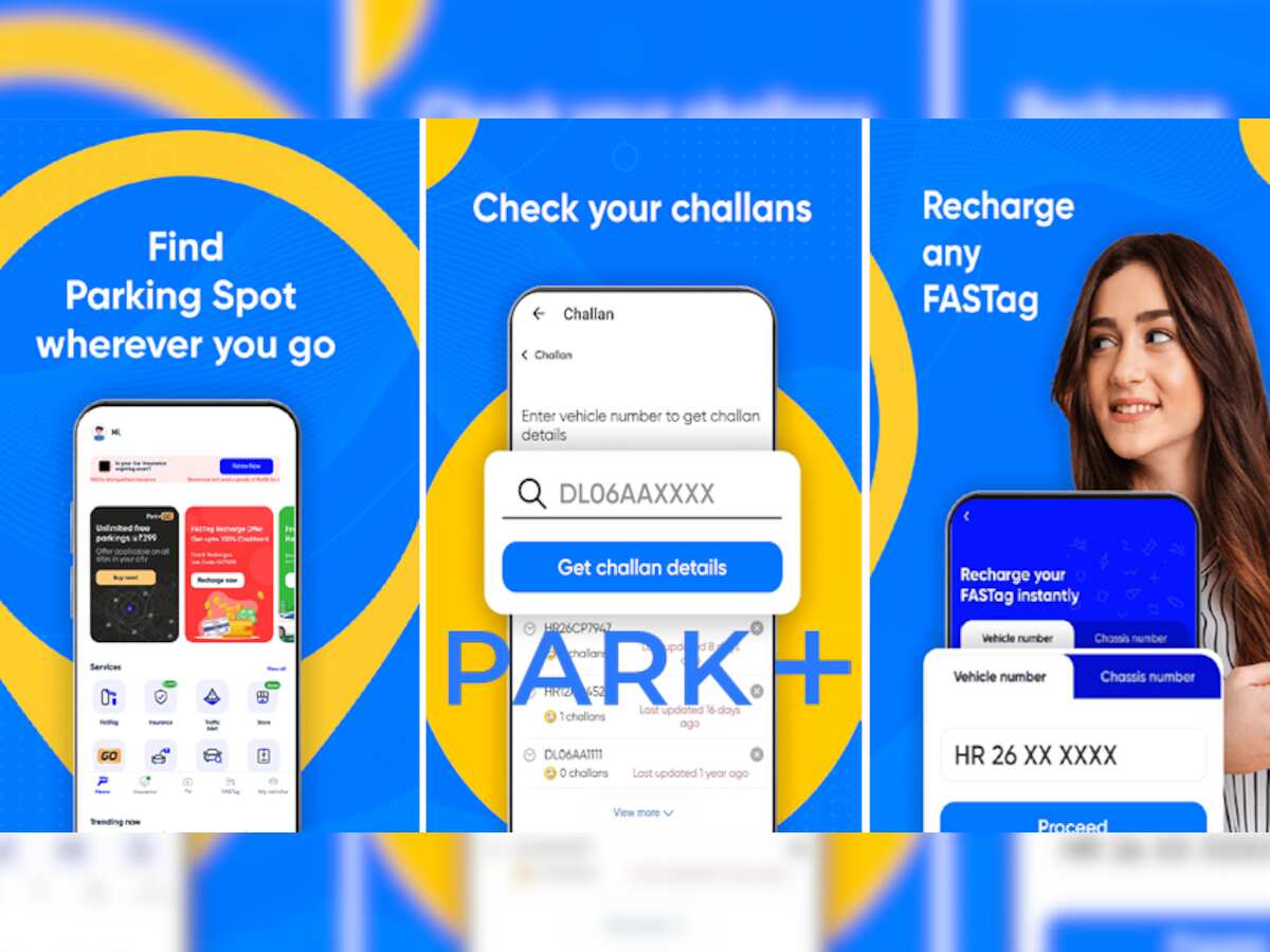 Park+: From FASTag recharge to finding parking lot, this app does it ...