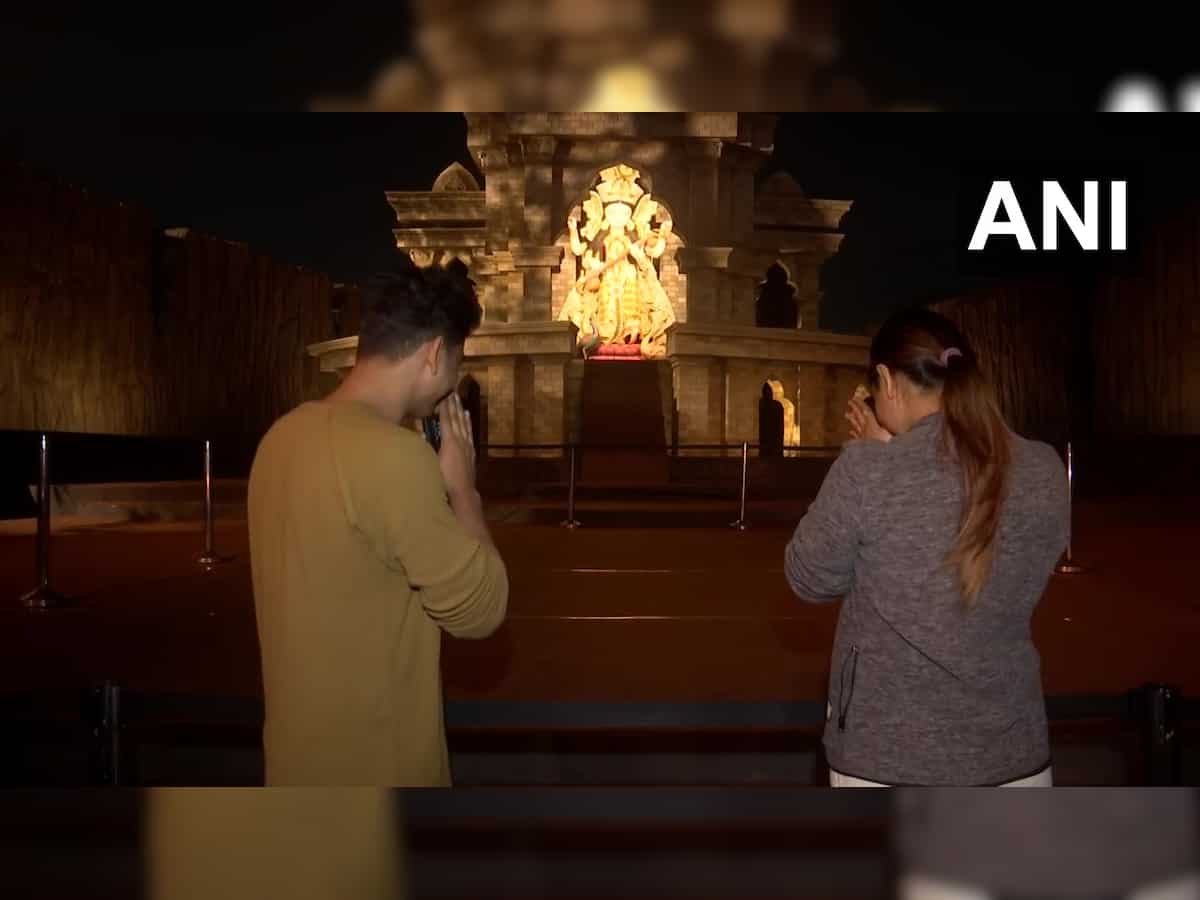 Saraswati Puja 2023: Grand idol unveiled in Kolkata's Tala Prattoy ...