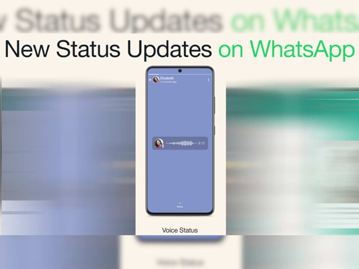 WhatsApp introduces Voice Status, Status Reactions and other features | Zee Business