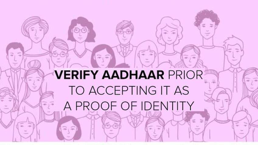 How to verify Aadhaar card online and offline via mAadhaar App, Aadhaar ...