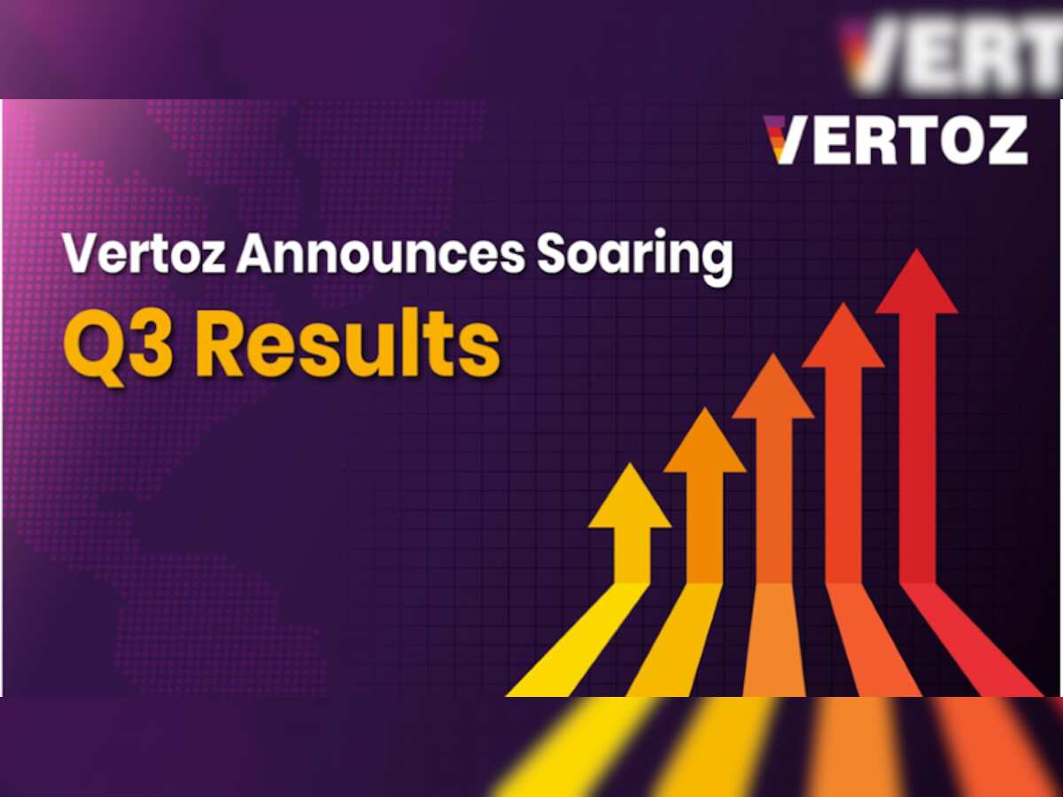 Vertoz announces soaring Q3 Results: Y-o-Y Total Revenue rises by 78.13 ...
