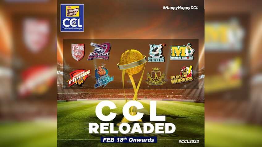 Celebrity Cricket League 2023 Live streaming: CCL full schedule, squad ...