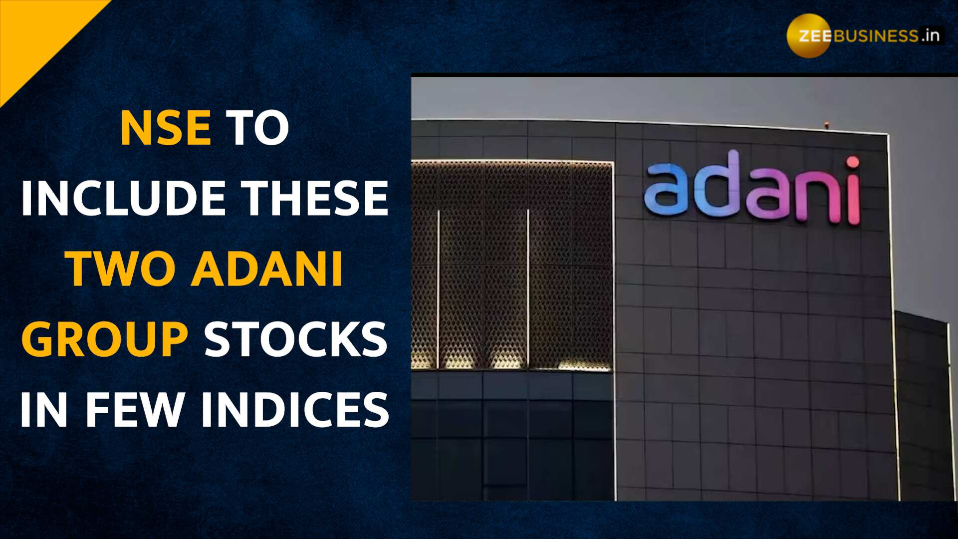 Adani Group Stock: NSE to include Adani Wilmar, Adani Power to few ...