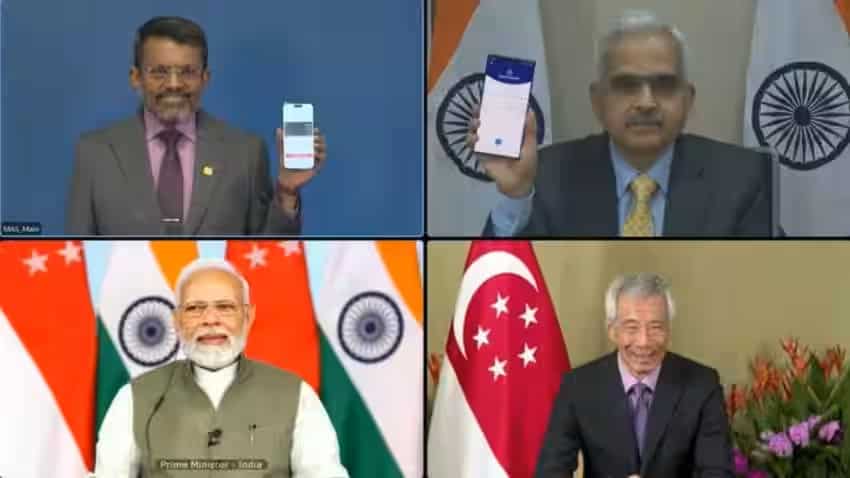 PM Modi & Singapore's Lee Hsien Loong Launch Cross-Border Linkage ...