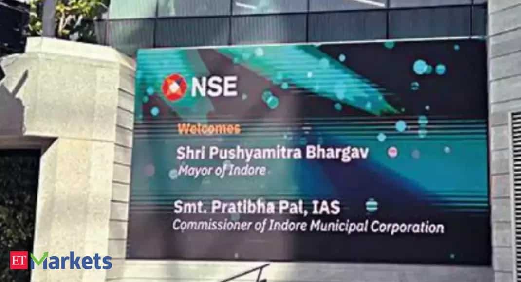 Indore Municipal Corporation green bonds listed on NSE; subscription 5. ...