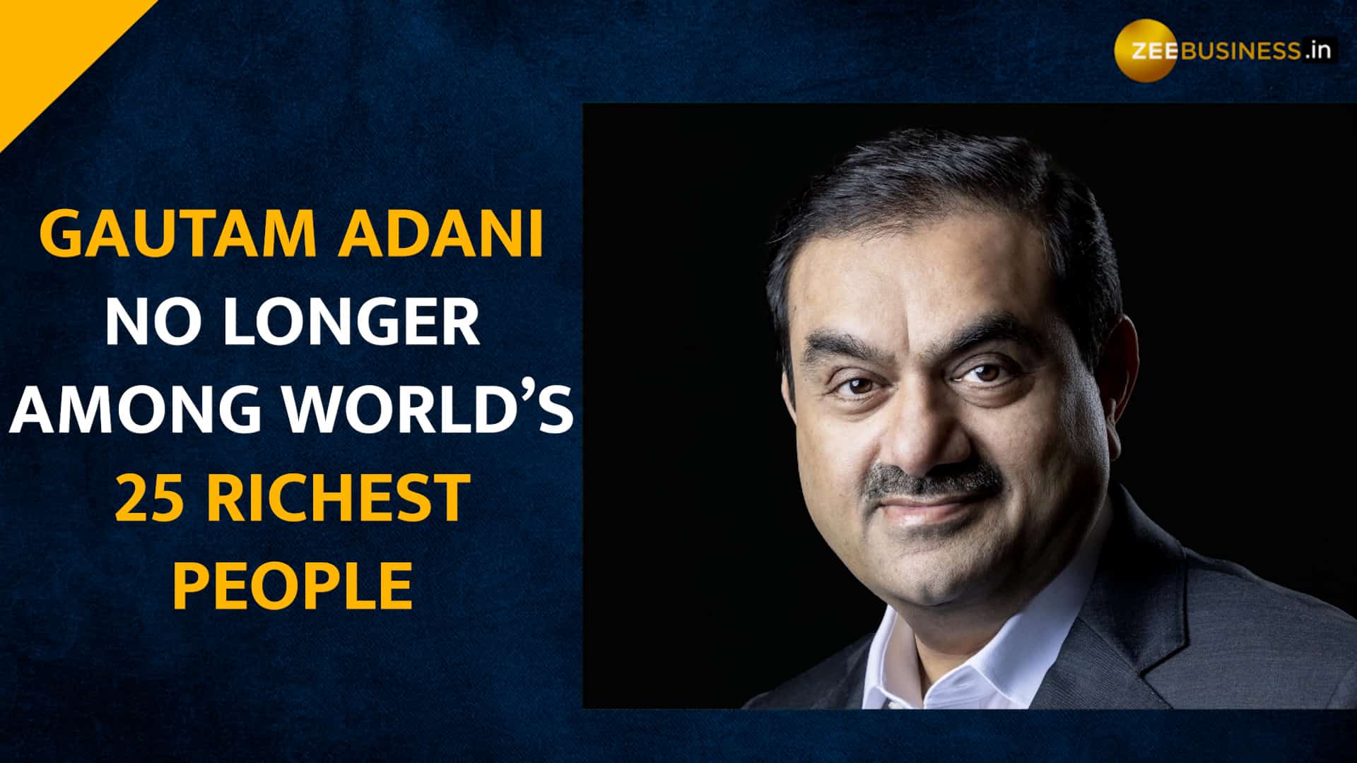 Adani-Hindenburg Saga: Gautam Adani no longer among the top 25 richest ...