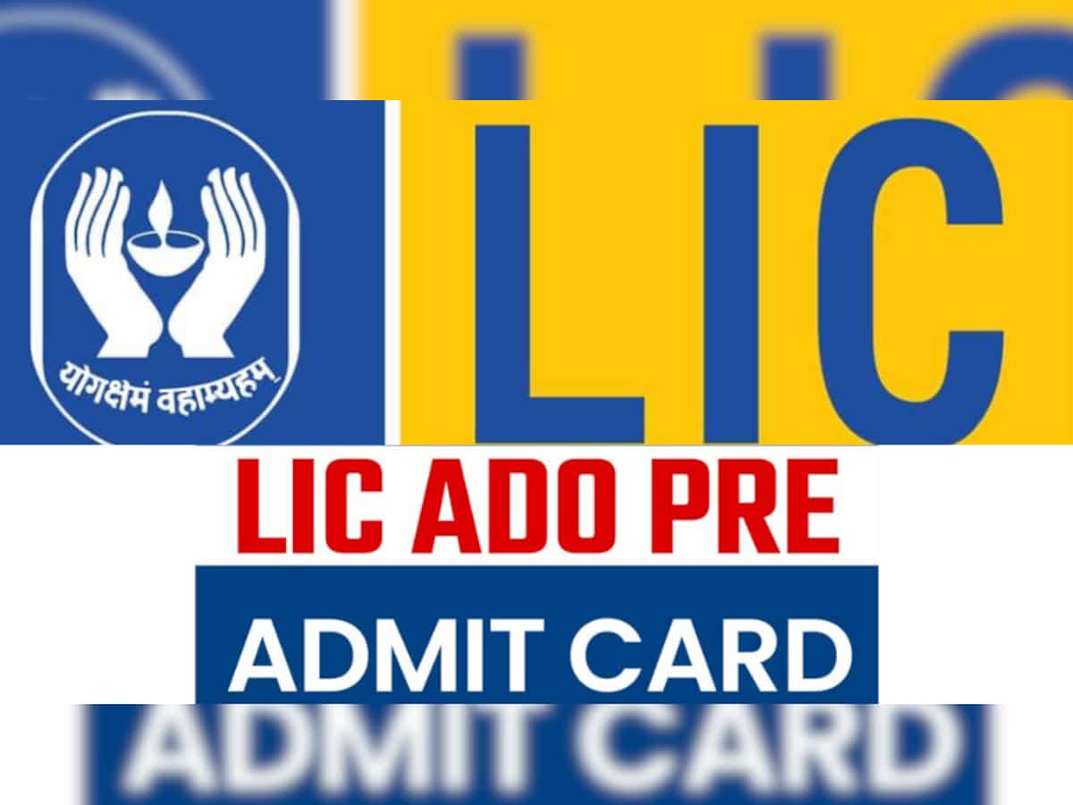 LIC ADO Admit Card 2023: LIC releases ADO Exam Admit Card, check ...