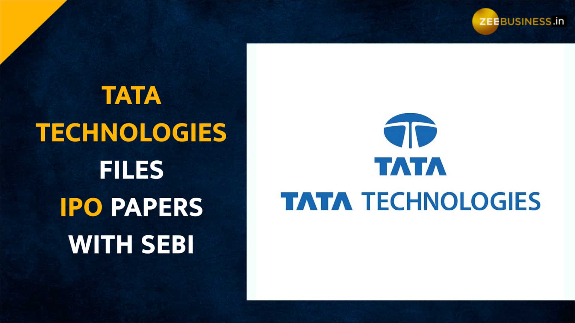 Tata Motors subsidiary, Tata technologies file DRHP with SEBI for IPO | Zee Business