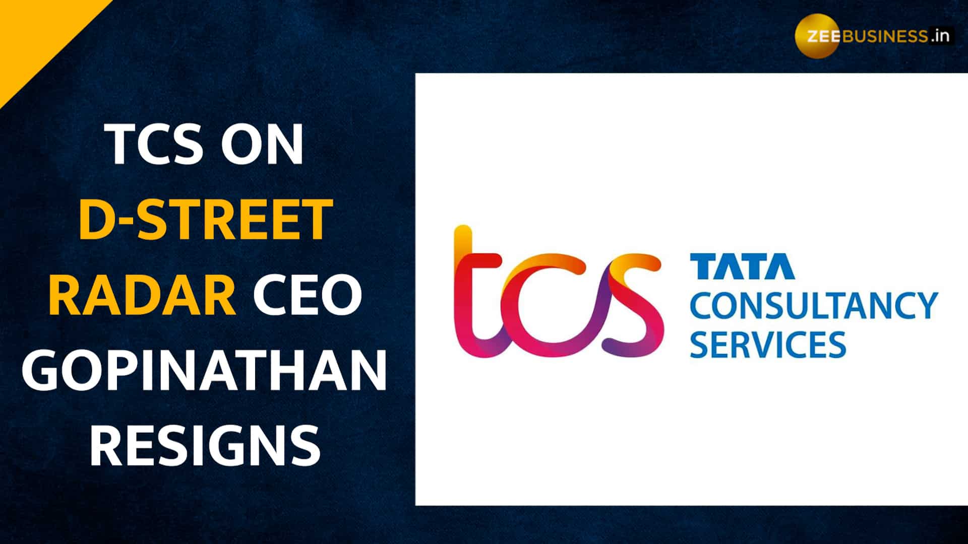 TCS stocks in focus as CEO Gopinathan inks his resignation and ...