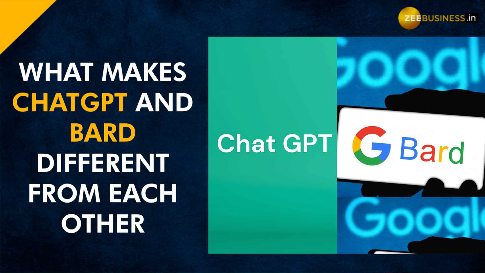 Bard Vs ChatGPT: Difference between ChatGPT and Bard, who has got most features | Zee Business