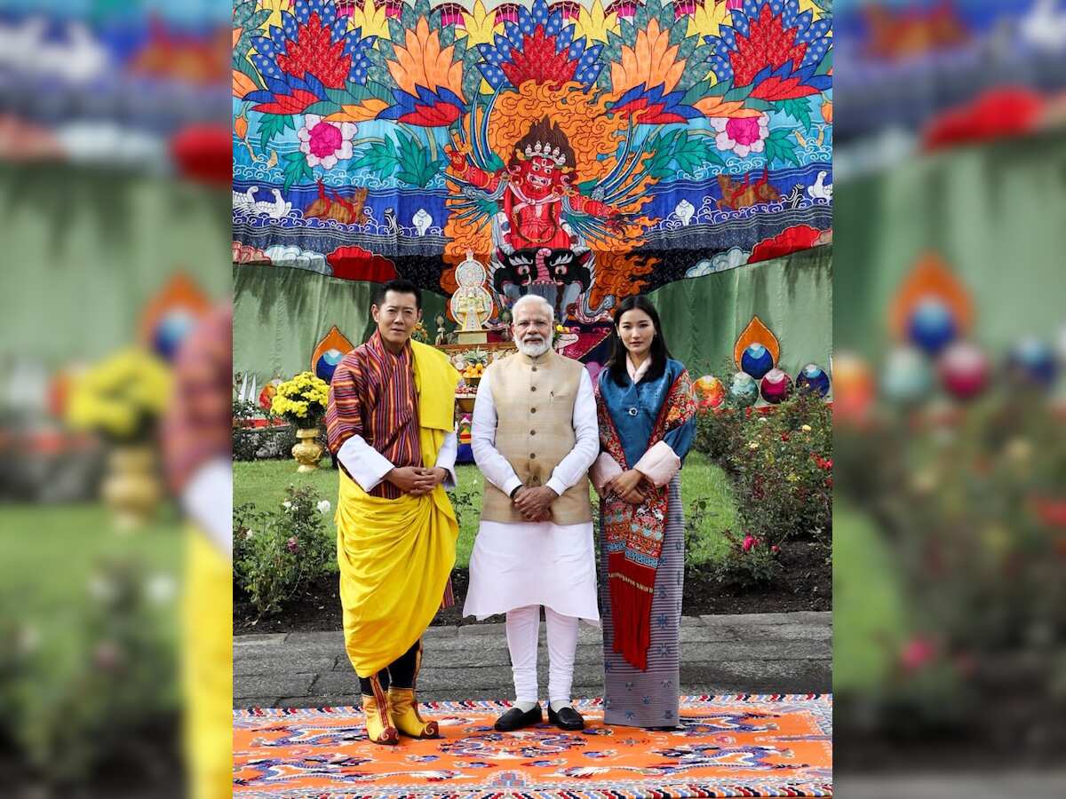 PM Modi holds talks with Bhutan King; focus on bilateral ties | Zee ...
