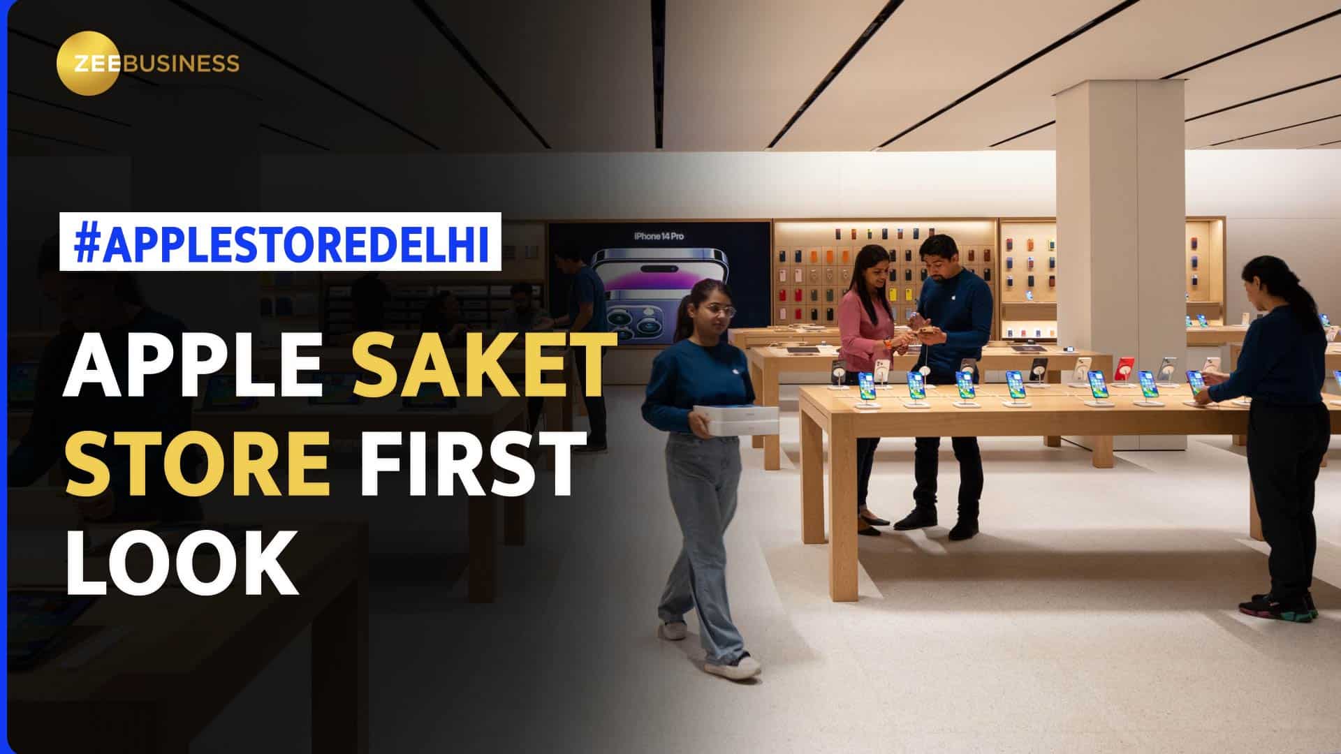 Apple Saket Store Tour: Take A Look Inside India's Second Apple Store | Zee Business