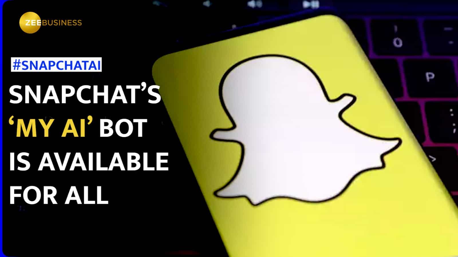 Snapchat releases 'My AI' chatbot powered by ChatGPT--How To Use It? | Zee Business