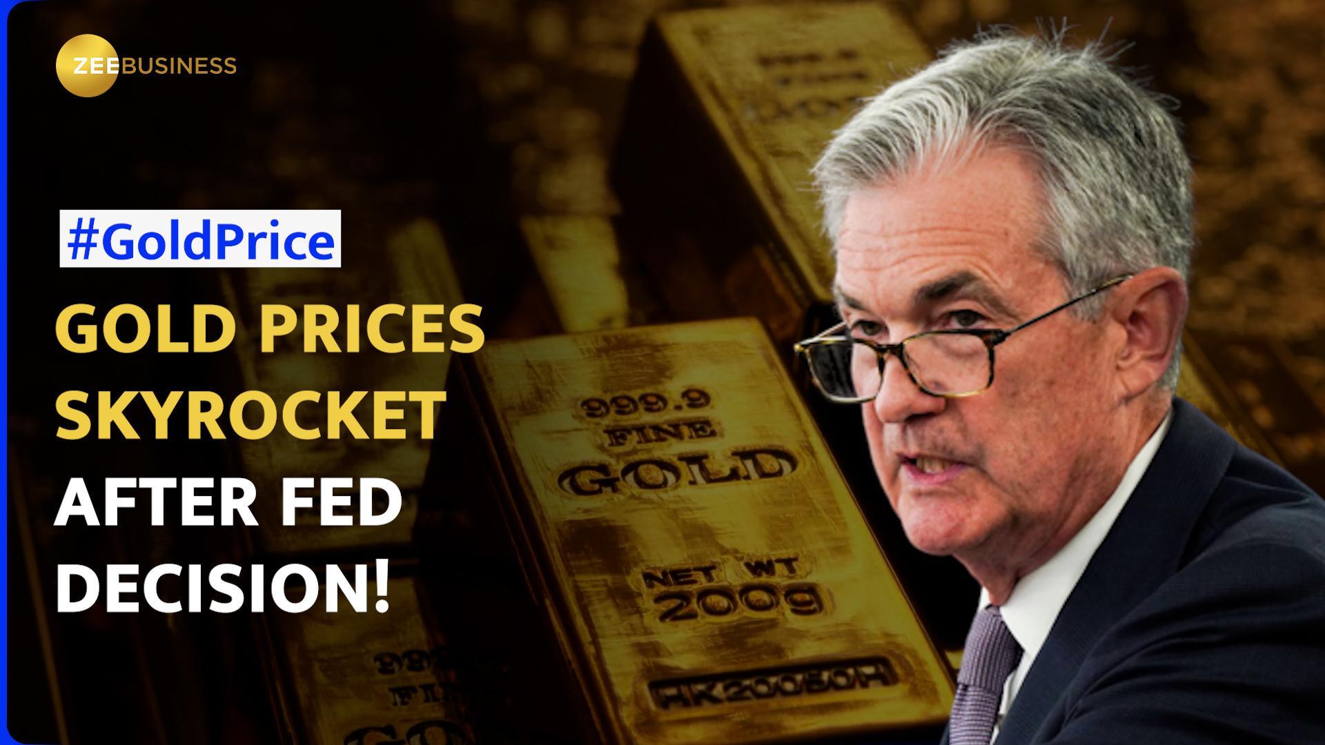Gold prices hits record high after US Fed hints at rate-hike pause ...