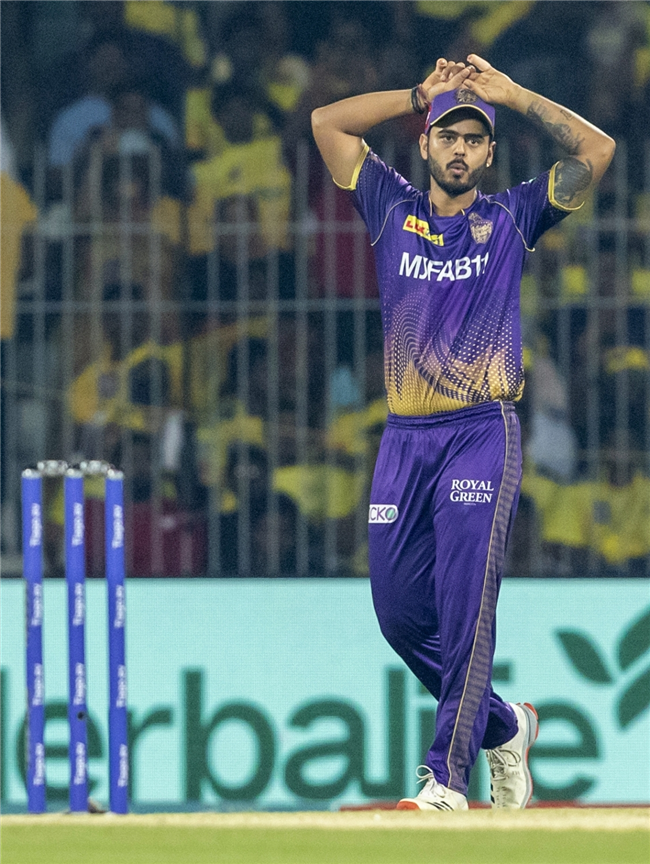 IPL 2023: Nitish Rana fined Rs 24 lakh for slow over-rate against CSK ...