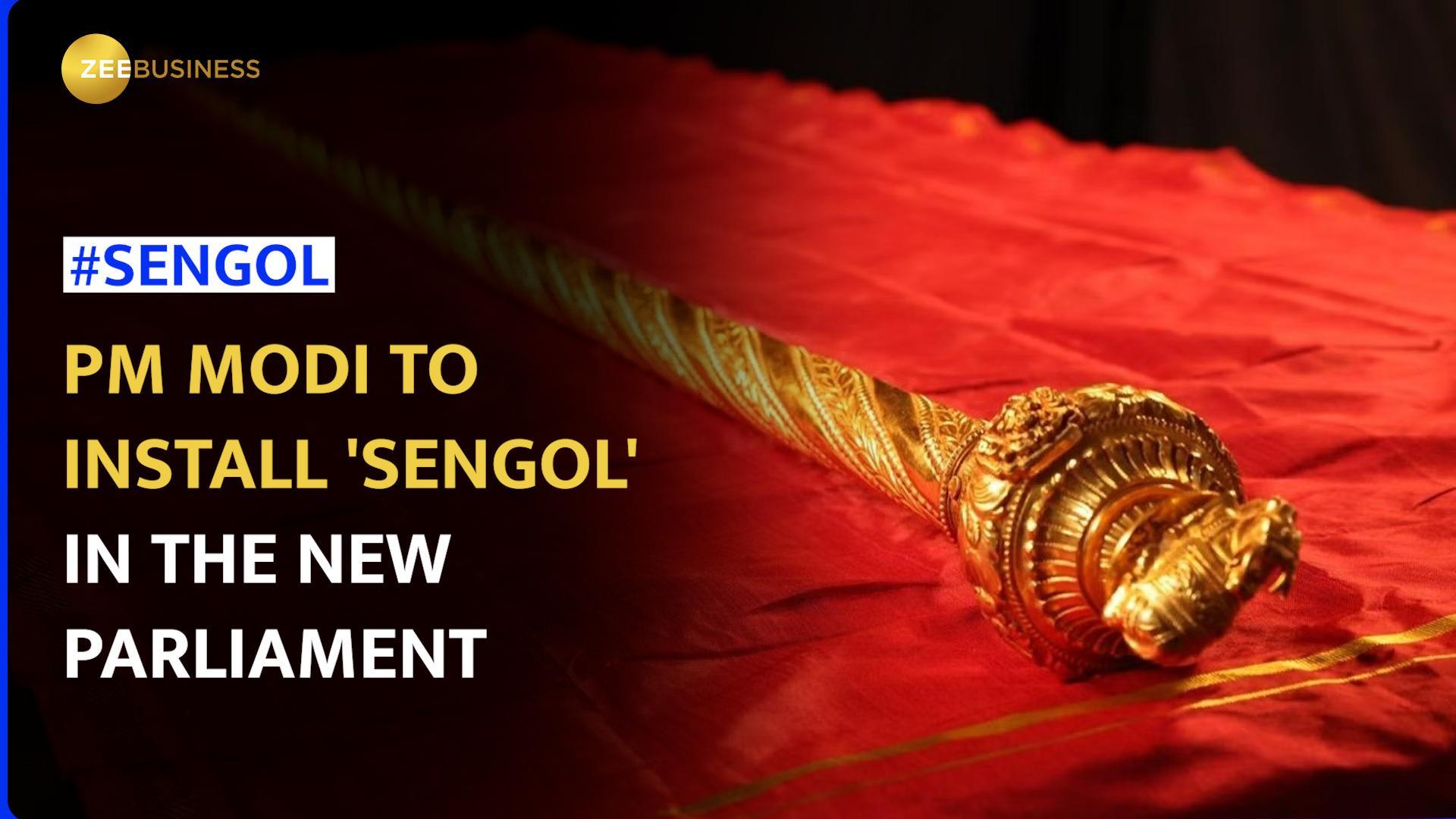 Historic sceptre 'SENGOL' finds a new home in India's new parliament ...