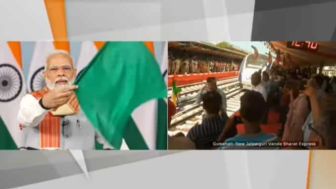 PM Modi Flags Off Assam’s First Vande Bharat Express: ‘Big Day For Rail Connectivity In ...