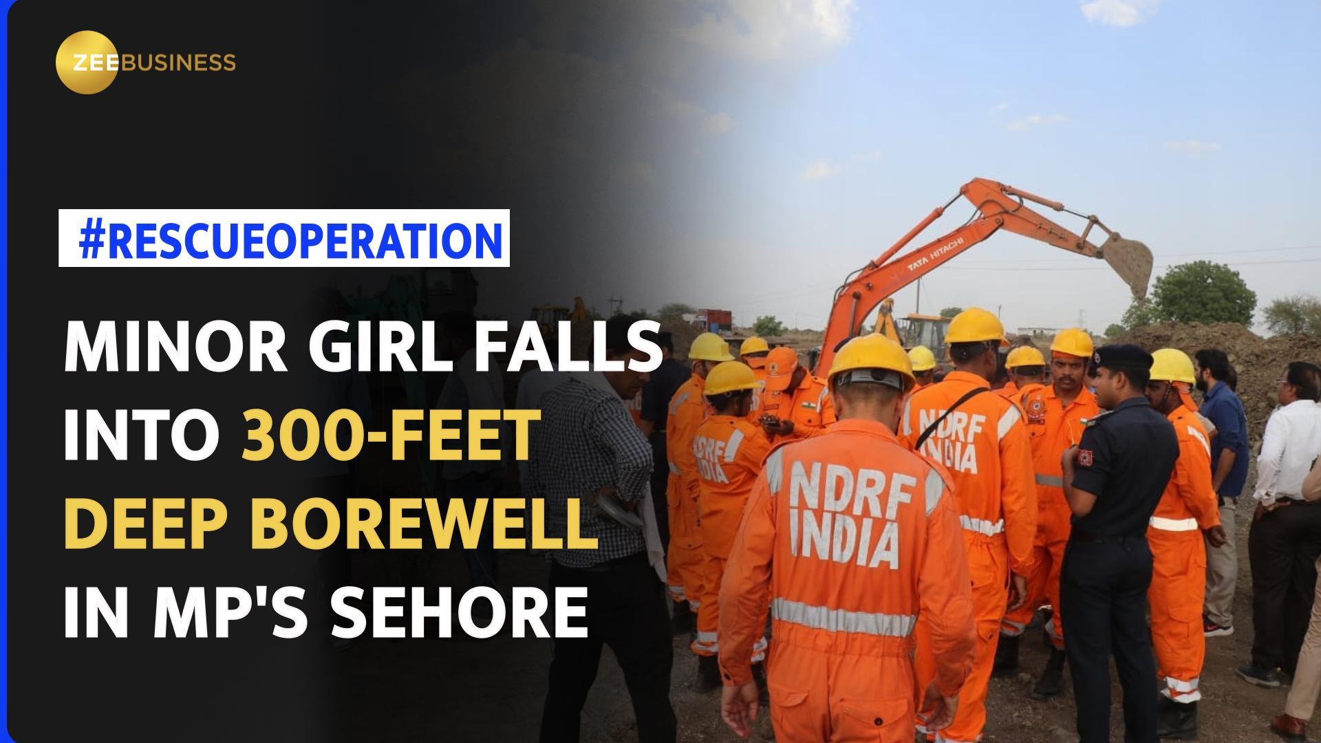 Rescue efforts underway for a 2.5-year-old girl who fell into a ...