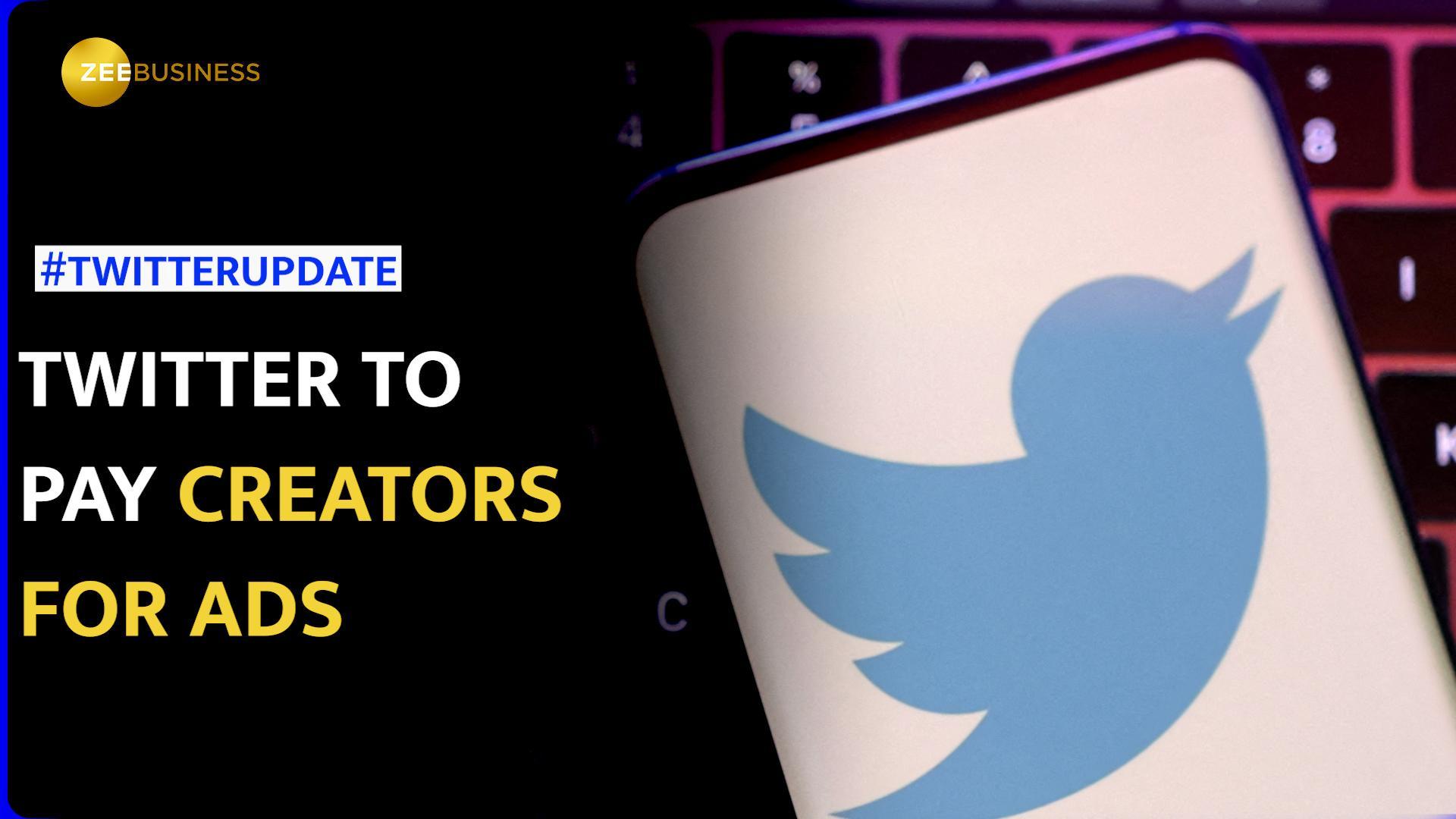 Elon Musk to pay Twitter content creators for ads | Zee Business
