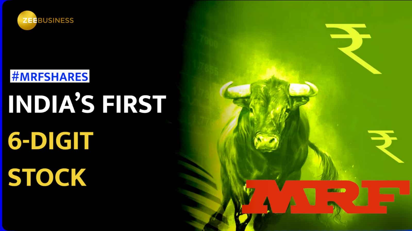 MRF Stock: First share in India to hit Rs 1 lakh per share mark ...