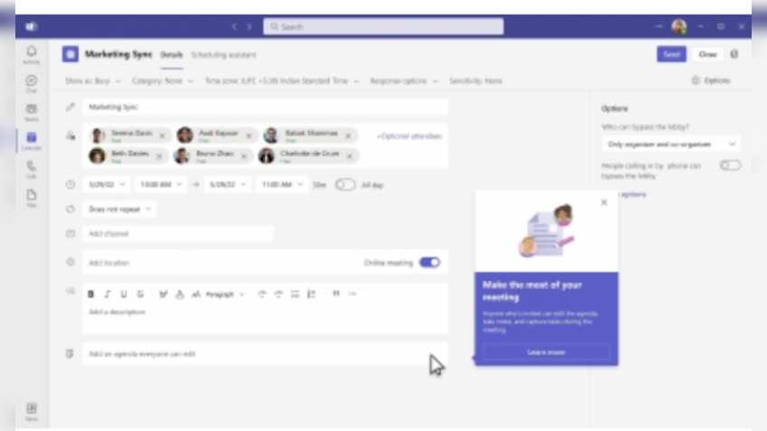 Microsoft Teams collaborative notes feature now in public preview
