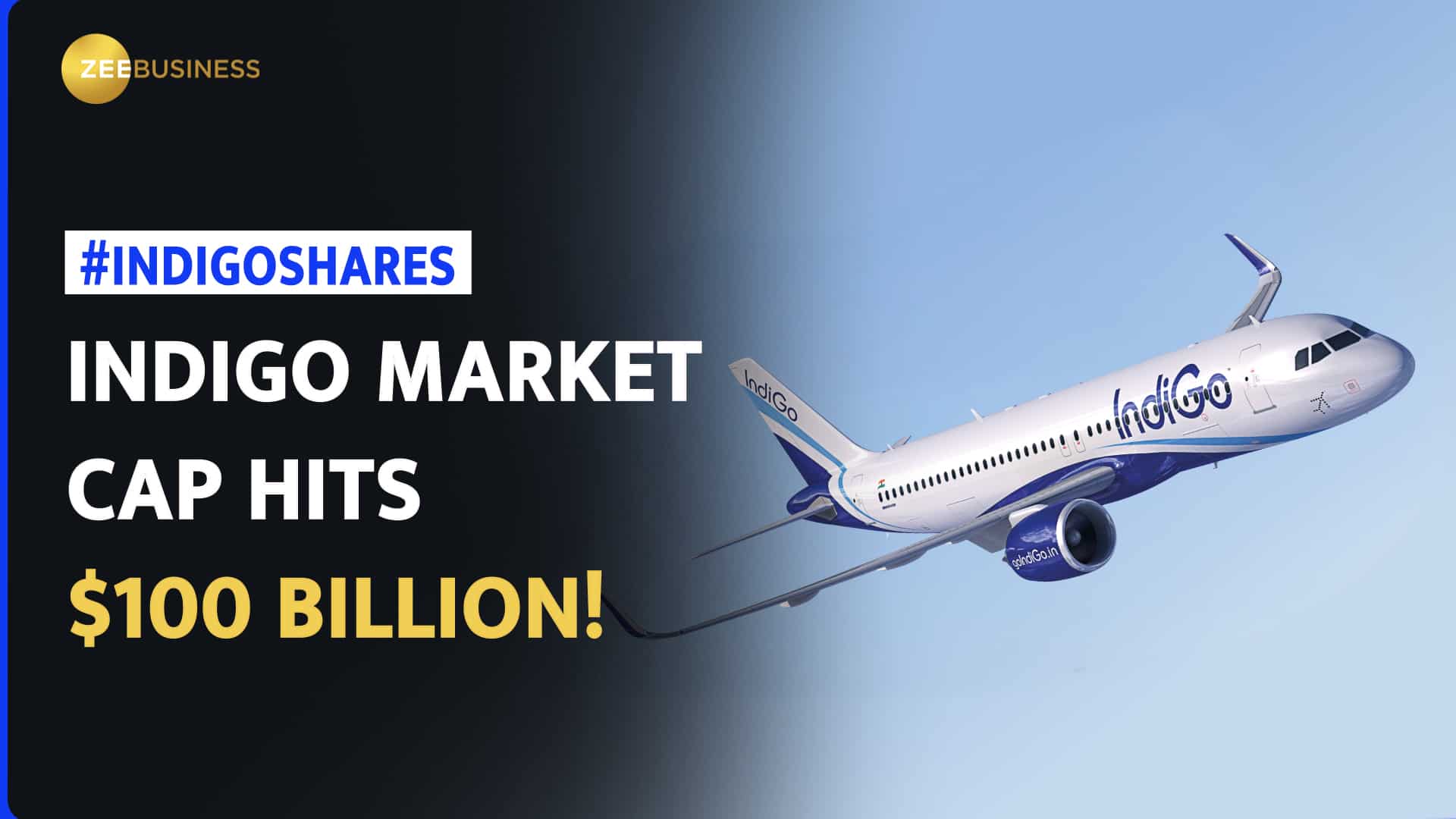 IndiGo becomes India's first airline with market cap of over $100 ...