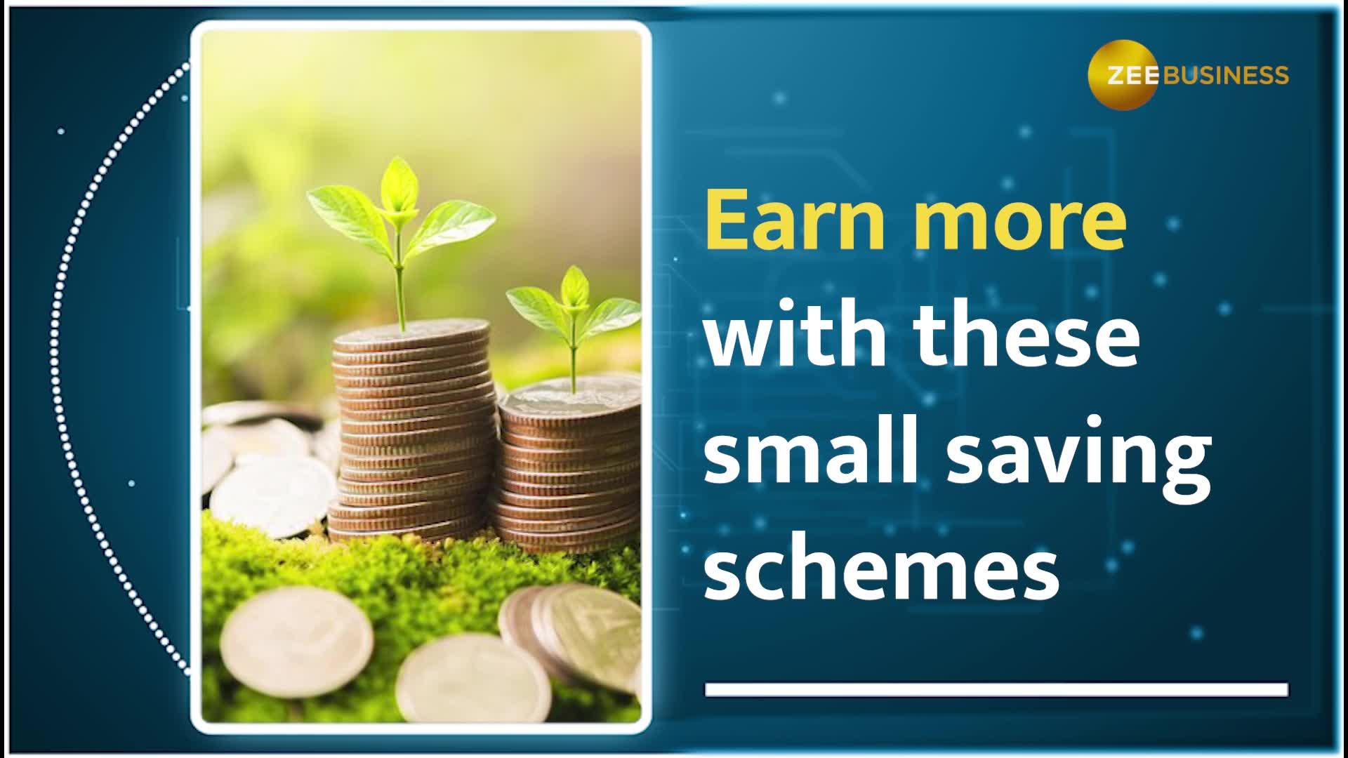 3 small savings schemes will earn you more money | Zee Business