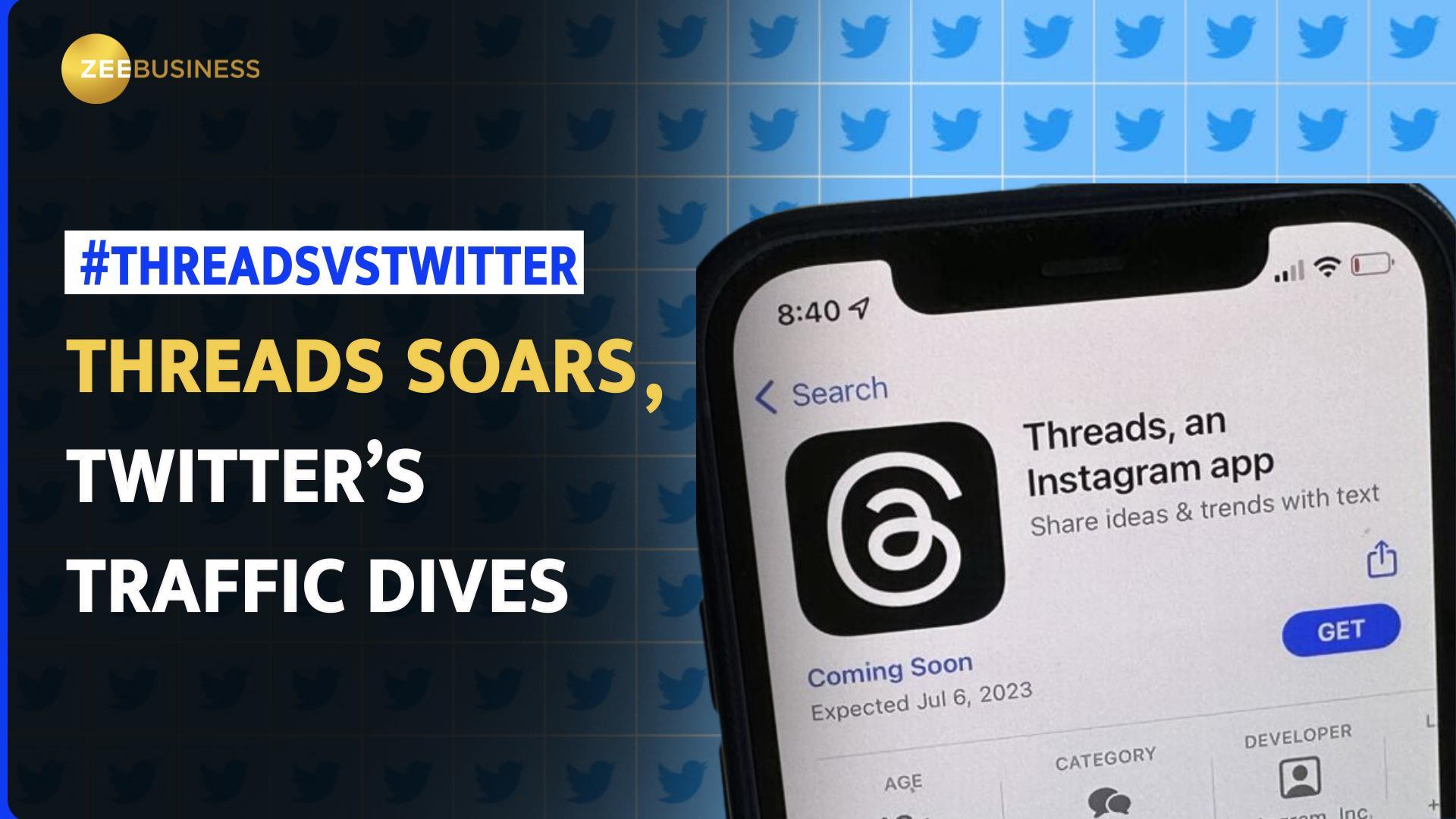 Threads Vs Twitter Threads Surpasses 100 Million Users Twitters