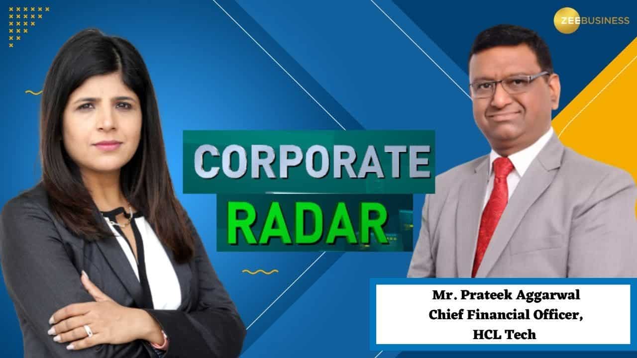 Exclusive Interview with Prateek Agarwal, CFO of HCL Tech | Zee Business