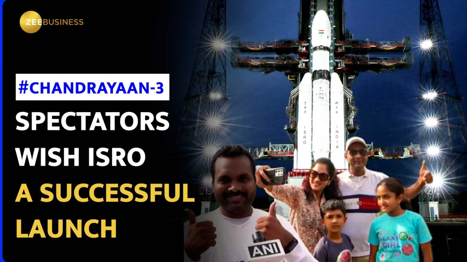 Chandrayaan-3 launch: Excited spectators cheer as Chandrayaan-3 aims ...