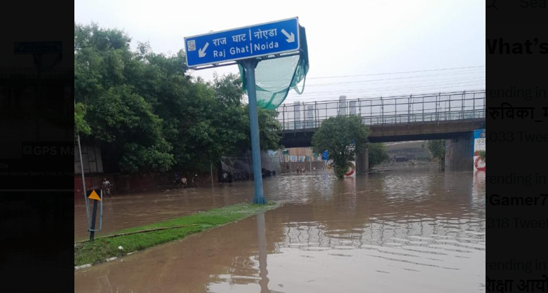 Delhi Traffic Police Advisory Roads To Avoid As Heavy Rain Lashes City