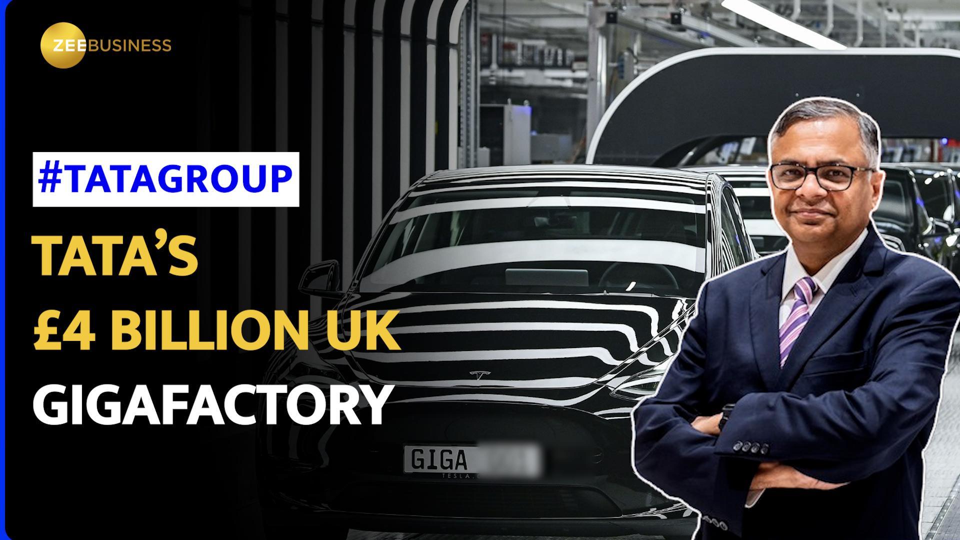 Tata Group invests £4 billion in UK electric car battery gigafactory ...