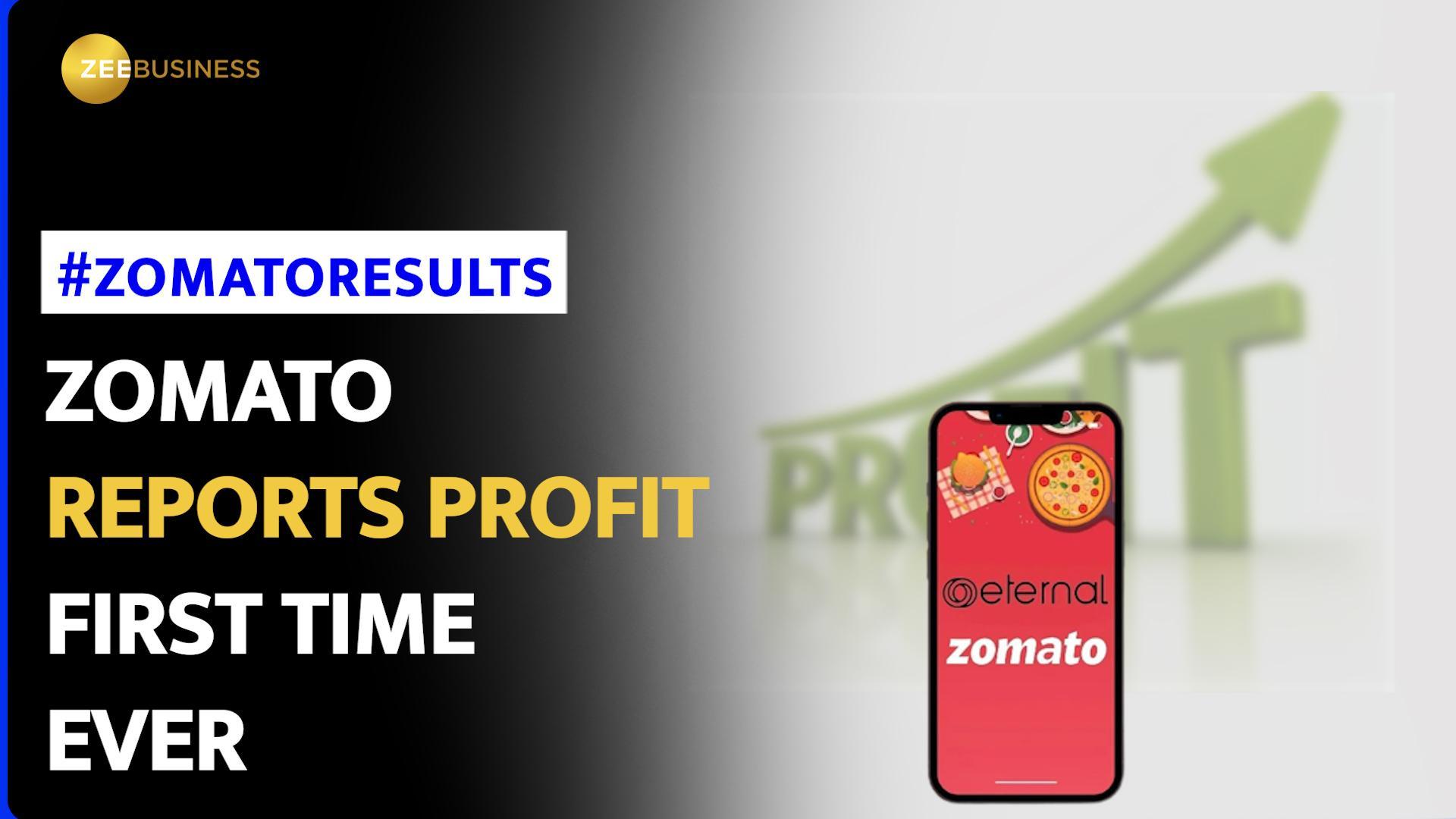 Zomato Q1 Results: Company records net profit of Rs 2 crore in Q1FY24; stock price up 1.83% ...