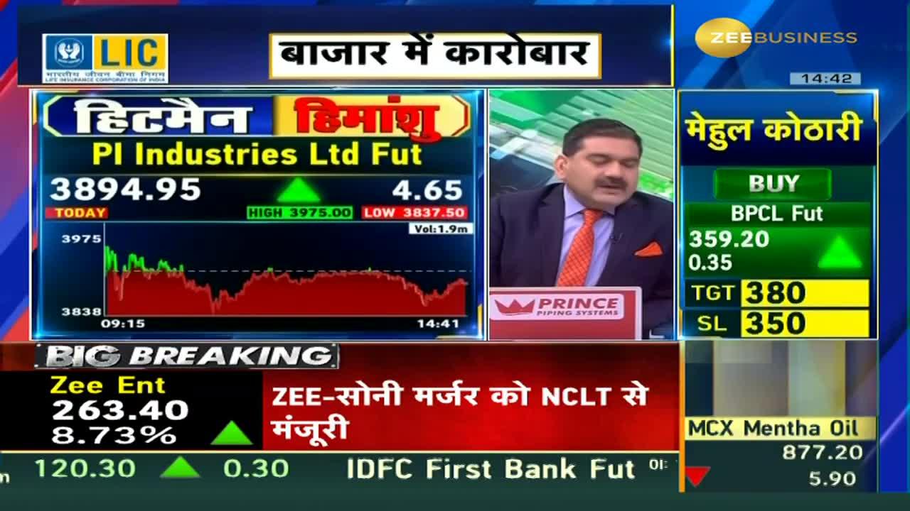 "Zee Stocks Soar 15% After NCLT Greenlights Zee Entertainment Merger ...