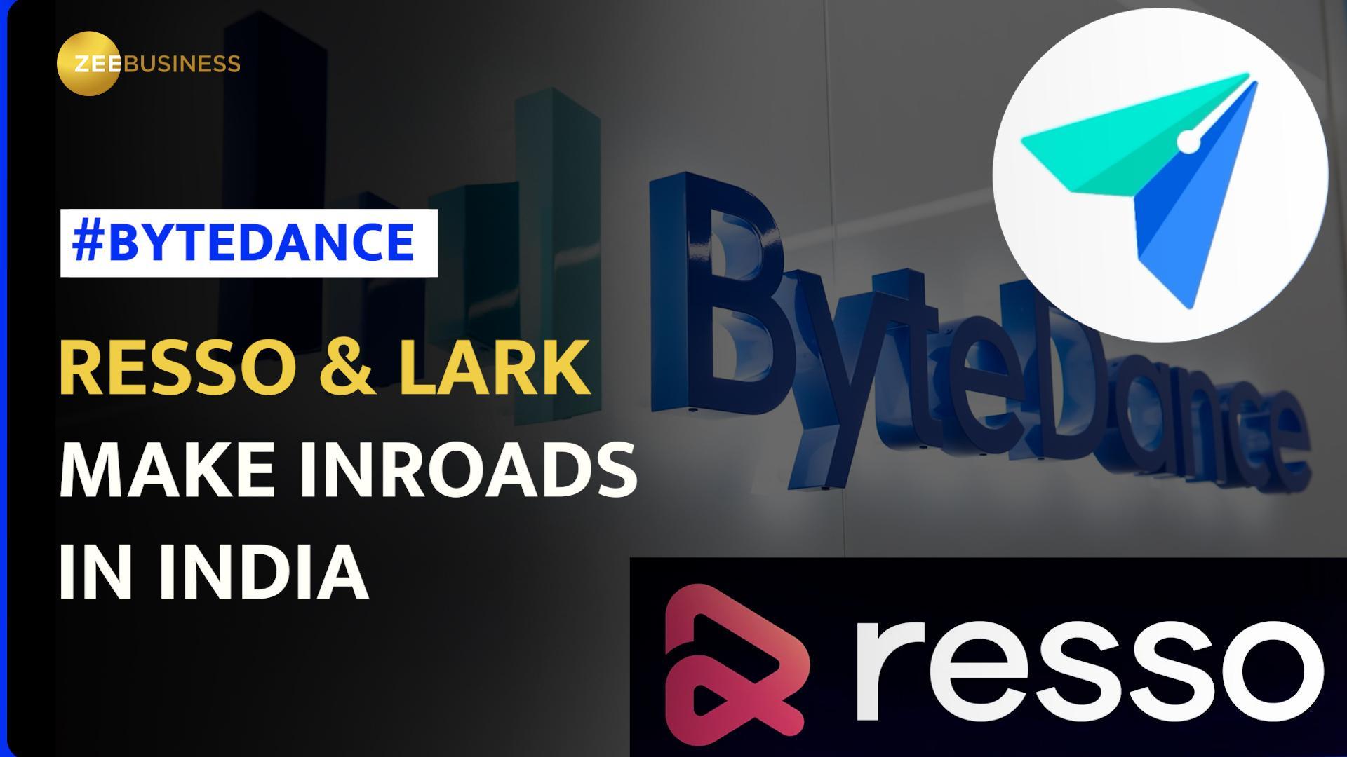 TikTok owner ByteDance makes a comeback in India with Resso and Lark ...