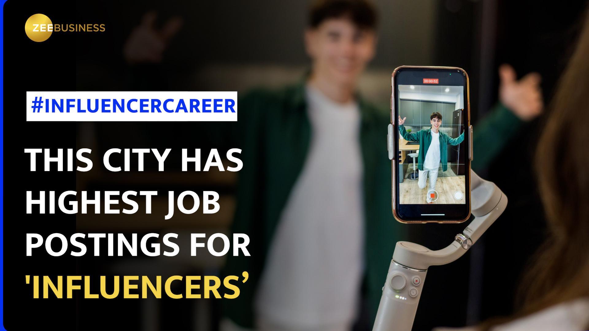 This city has highest job postings for 'influencers', content creators ...