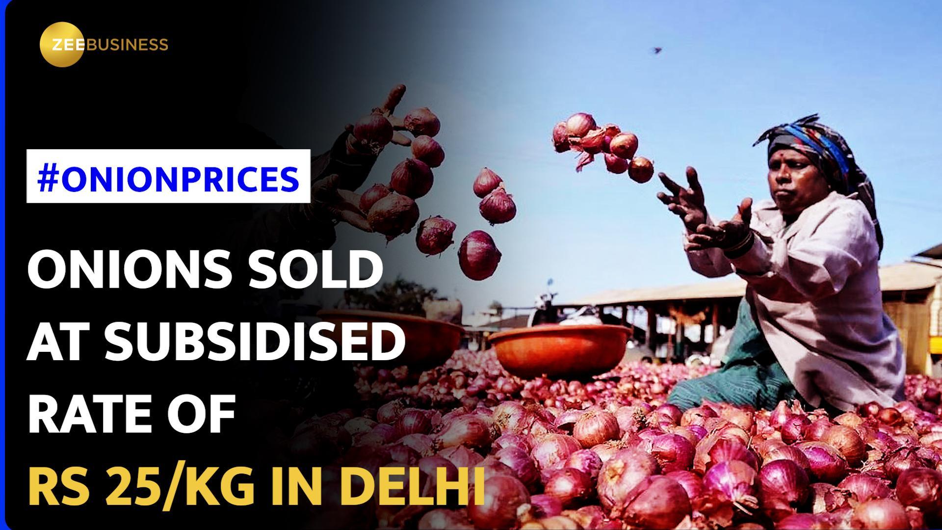 Onion Price: Government takes measures to control rising onion prices | Zee Business
