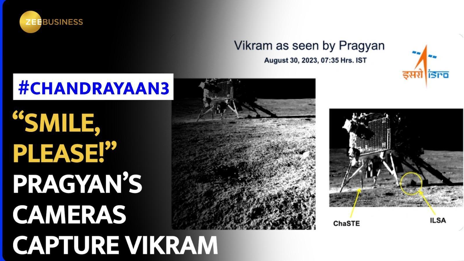 Chandrayaan-3: ISRO Releases First Picture of Vikram Lander Taken by ...