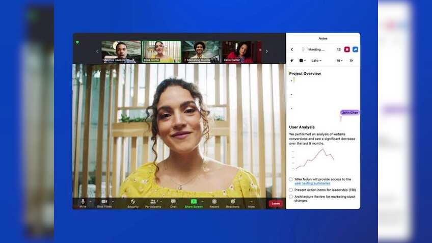 Zoom introduces Notes tool to edit texts during a video call