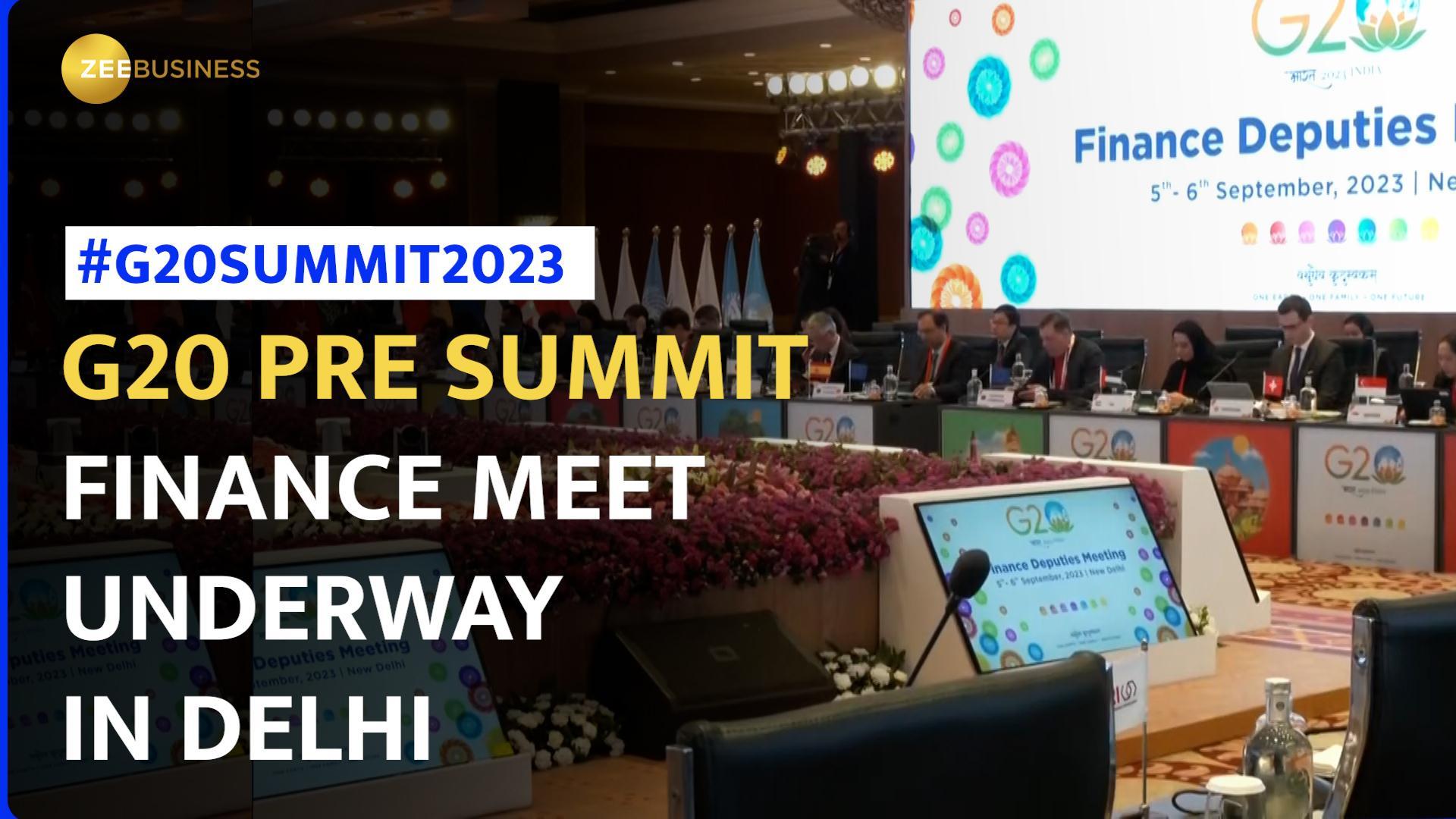 G20 Pre-Summit in Delhi: Finance Ministers, Central Bank Governors ...